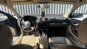 Blue Audi A3 2007 in Panevezys, with an engine capacity of 1.97 L and mileage of 367 thousand km for 2700 €, photo 17 on AUTOMOTO.COM.LV