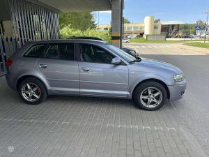 Blue Audi A3 2007 in Vilnius, with an engine capacity of 1.97 L and mileage of 256 thousand km for 1750 €, photo 5 on AUTOMOTO.COM.LV