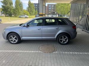 Blue Audi A3 2007 in Vilnius, with an engine capacity of 1.97 L and mileage of 256 thousand km for 1750 €, photo 8 on AUTOMOTO.COM.LV
