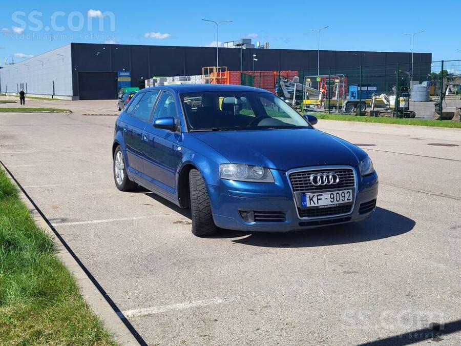 Zils Audi A3 2007 Rīga, ar dzinēja tilpumu 2.00 L un nobraukumu 262 tūkst. km par 2950 €, foto 4 vietnē AUTOMOTO.COM.LV