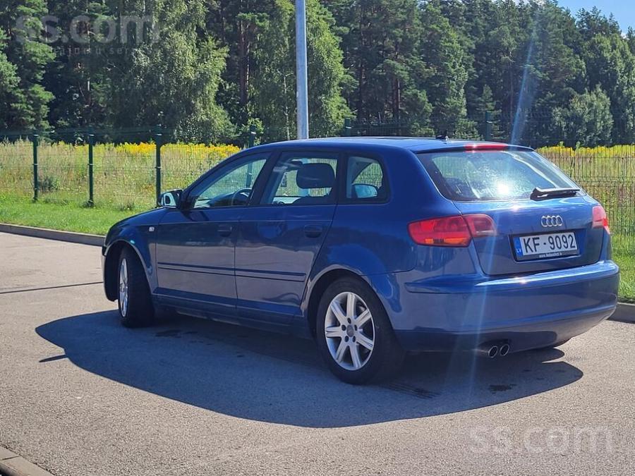 Zils Audi A3 2007 Rīga, ar dzinēja tilpumu 2.00 L un nobraukumu 262 tūkst. km par 2950 €, foto 6 vietnē AUTOMOTO.COM.LV