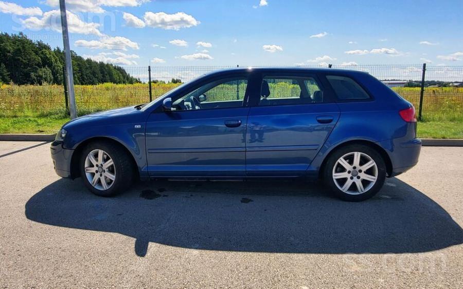 Zils Audi A3 2007 Rīga, ar dzinēja tilpumu 2.00 L un nobraukumu 262 tūkst. km par 2950 €, foto 7 vietnē AUTOMOTO.COM.LV