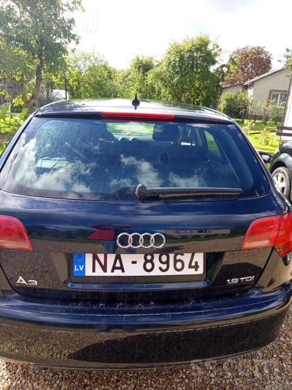 Zils Audi A3 2007 Saldus, ar dzinēja tilpumu 1.90 L un nobraukumu 316 tūkst. km par 2700 €, foto 4 vietnē AUTOMOTO.COM.LV