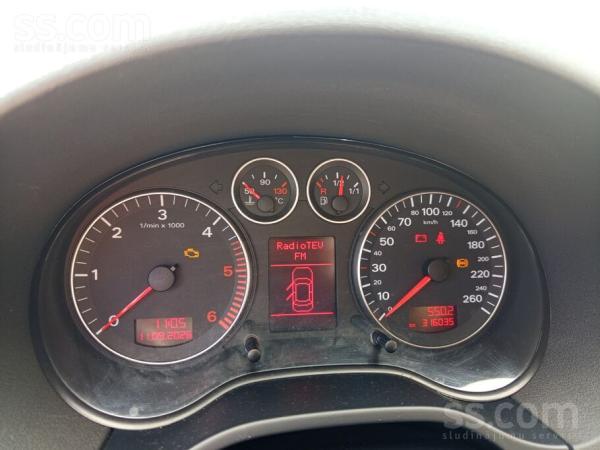 Zils Audi A3 2007 Saldus, ar dzinēja tilpumu 1.90 L un nobraukumu 316 tūkst. km par 2700 €, foto 8 vietnē AUTOMOTO.COM.LV