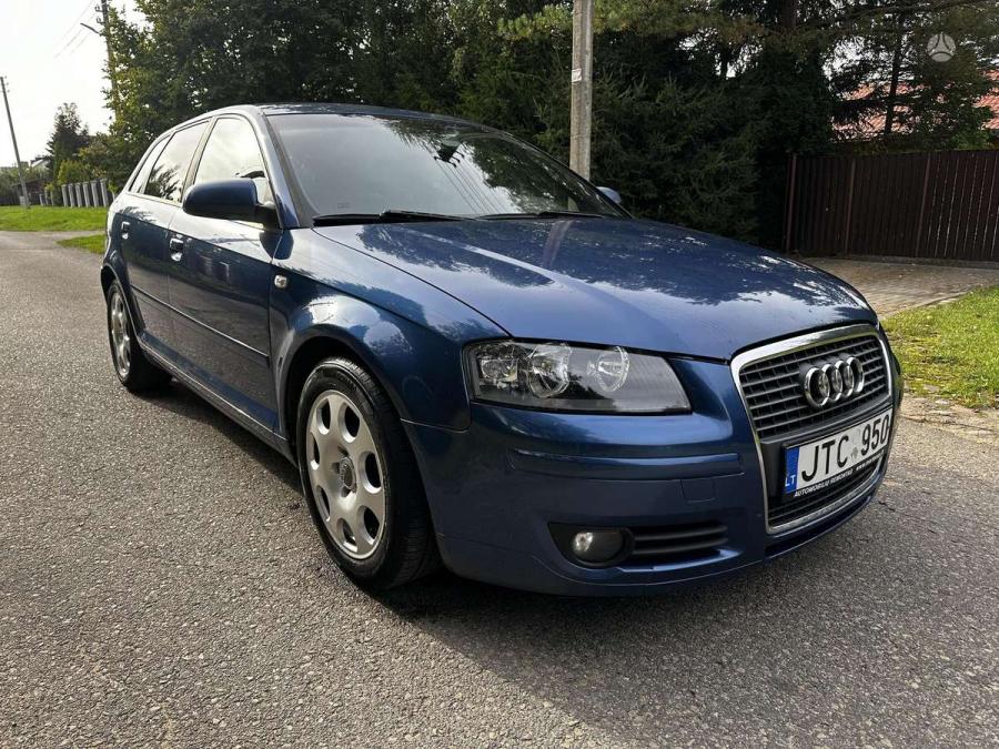 Blue Audi A3 2007 in Vilnius, with an engine capacity of 0.00 L and mileage of 400 thousand km for 1700 €, photo 4 on AUTOMOTO.COM.LV