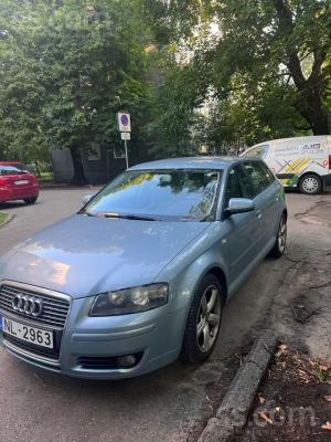 Blue Audi A3 2007 in Riga, with an engine capacity of 1.90 L and mileage of 335 thousand km for 2500 €, photo 11 on AUTOMOTO.COM.LV