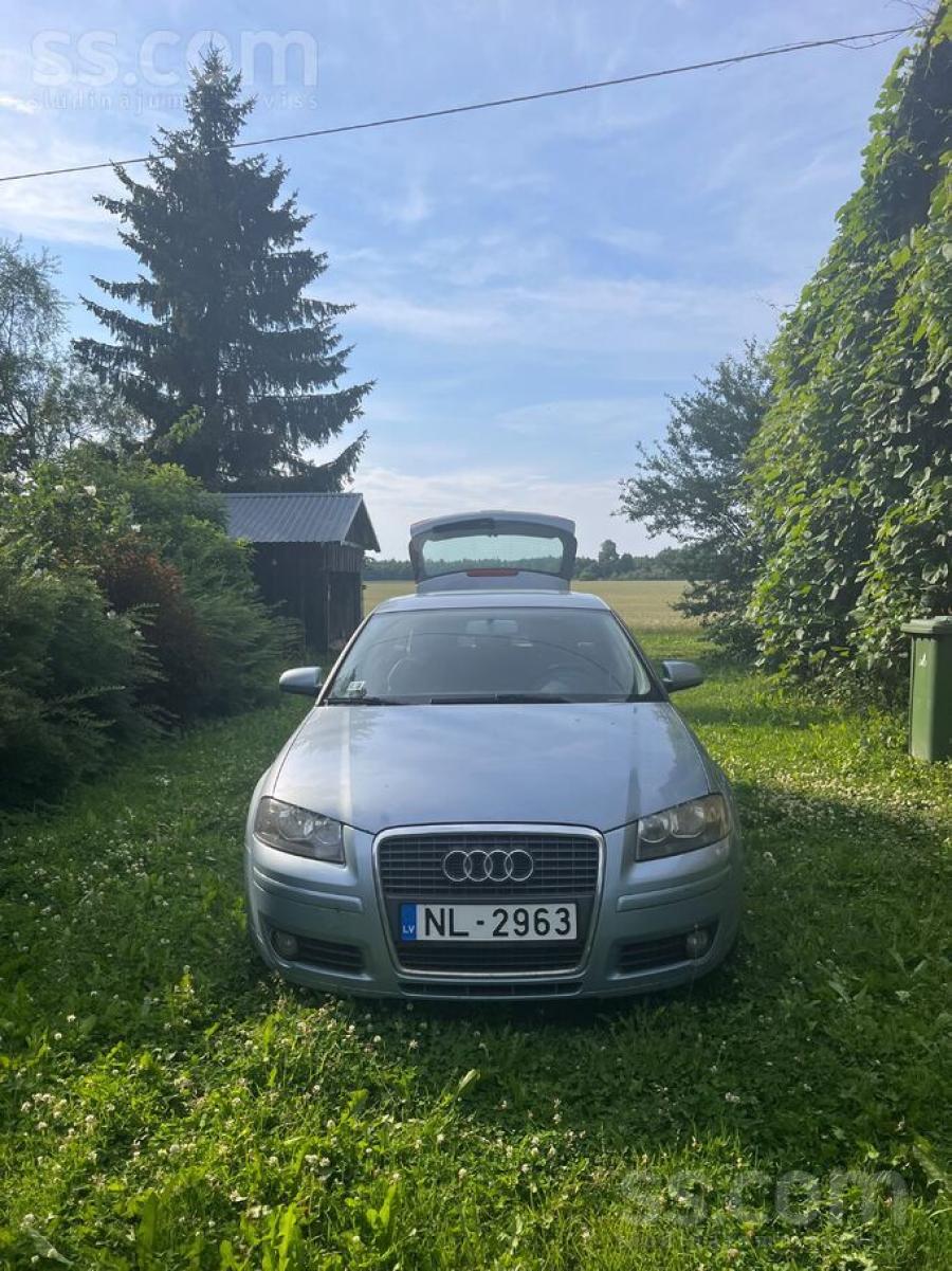 Blue Audi A3 2007 in Riga, with an engine capacity of 1.90 L and mileage of 335 thousand km for 2500 €, photo 15 on AUTOMOTO.COM.LV