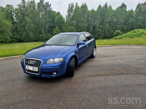Blue Audi A3 2008 in Cesis, with an engine capacity of 1.90 L and mileage of 288 thousand km for 1000 €, photo 3 on AUTOMOTO.COM.LV