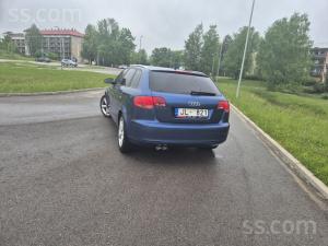 Blue Audi A3 2008 in Cesis, with an engine capacity of 1.90 L and mileage of 288 thousand km for 1000 €, photo 4 on AUTOMOTO.COM.LV