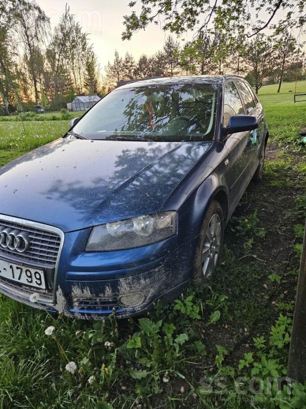 Zils Audi A3 2008 Rīga, ar dzinēja tilpumu 1.90 L un nobraukumu 500 tūkst. km par 850 €, foto 1 vietnē AUTOMOTO.COM.LV