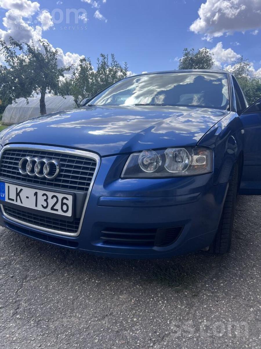 Zils Audi A3 2008 Tukums, ar dzinēja tilpumu 1.90 L un nobraukumu 376 tūkst. km par 2500 €, foto 1 vietnē AUTOMOTO.COM.LV