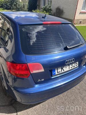 Zils Audi A3 2008 Tukums, ar dzinēja tilpumu 1.90 L un nobraukumu 376 tūkst. km par 2500 €, foto 2 vietnē AUTOMOTO.COM.LV
