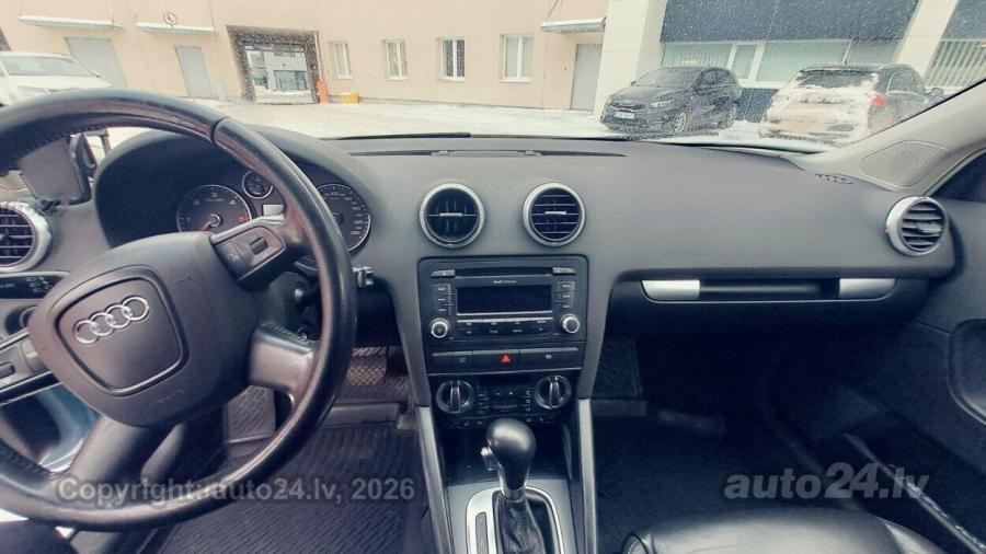 Blue Audi A3 2008 in Tallinn, with an engine capacity of 1.90 L and mileage of 302 thousand km for 4100 €, photo 5 on AUTOMOTO.COM.LV