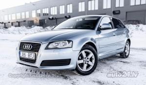 Blue Audi A3 2008 in Tallinn, with an engine capacity of 1.90 L and mileage of 293 thousand km for 4490 €, photo 3 on AUTOMOTO.COM.LV