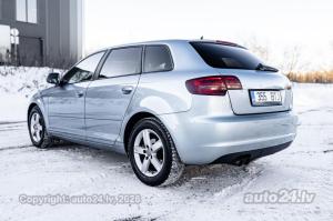 Blue Audi A3 2008 in Tallinn, with an engine capacity of 1.90 L and mileage of 293 thousand km for 4490 €, photo 4 on AUTOMOTO.COM.LV