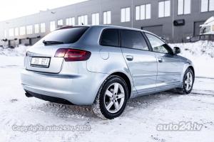 Blue Audi A3 2008 in Tallinn, with an engine capacity of 1.90 L and mileage of 293 thousand km for 4490 €, photo 6 on AUTOMOTO.COM.LV