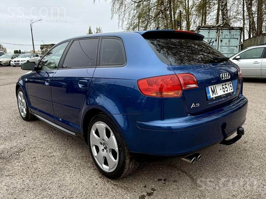 Zils Audi A3 2008 Rīga, ar dzinēja tilpumu 1.40 L un nobraukumu 0 tūkst. km par 4550 €, foto 9 vietnē AUTOMOTO.COM.LV