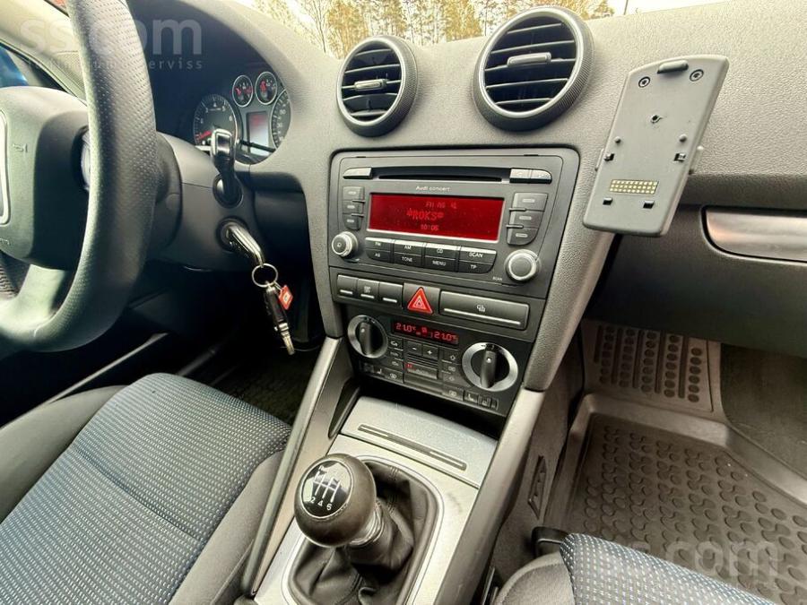 Zils Audi A3 2008 Rīga, ar dzinēja tilpumu 1.40 L un nobraukumu 0 tūkst. km par 4550 €, foto 10 vietnē AUTOMOTO.COM.LV