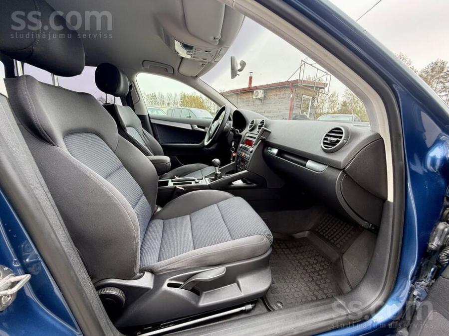 Zils Audi A3 2008 Rīga, ar dzinēja tilpumu 1.40 L un nobraukumu 0 tūkst. km par 4550 €, foto 12 vietnē AUTOMOTO.COM.LV