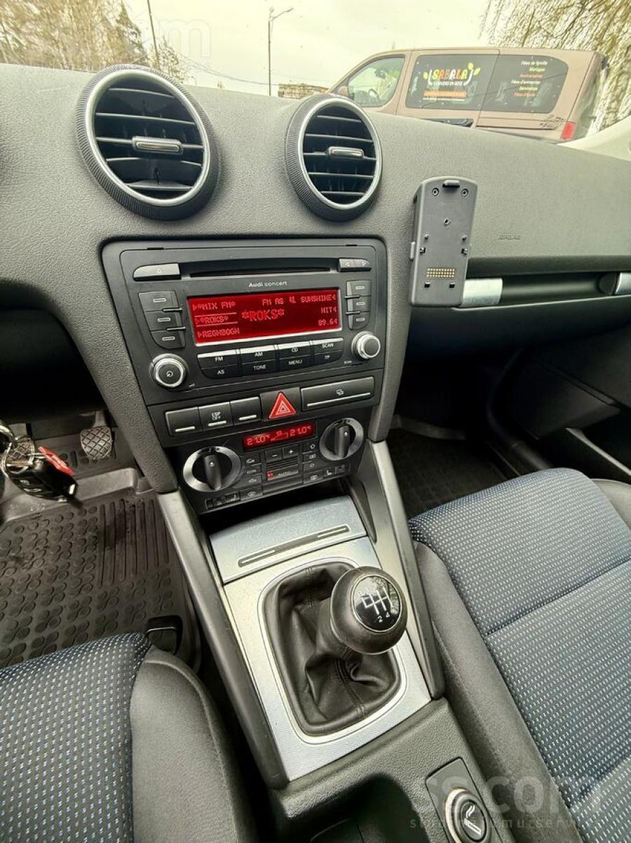 Zils Audi A3 2008 Rīga, ar dzinēja tilpumu 1.40 L un nobraukumu 0 tūkst. km par 4550 €, foto 13 vietnē AUTOMOTO.COM.LV