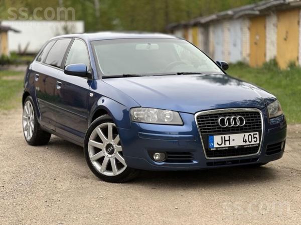 Синий Ауди А3 2008 в Рига, объемом двигателя 1.60 л и пробегом 311 тыс. км за 3300 €, фото 2 на AUTOMOTO.COM.LV