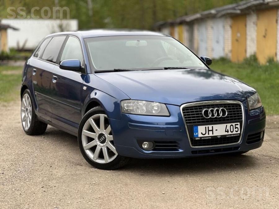 Zils Audi A3 2008 Rīga, ar dzinēja tilpumu 1.60 L un nobraukumu 311 tūkst. km par 3300 €, foto 3 vietnē AUTOMOTO.COM.LV