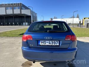 Zils Audi A3 2008 Liepāja, ar dzinēja tilpumu 1.60 L un nobraukumu 46 tūkst. km par 6900 €, foto 7 vietnē AUTOMOTO.COM.LV