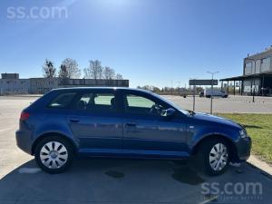 Zils Audi A3 2008 Liepāja, ar dzinēja tilpumu 1.60 L un nobraukumu 46 tūkst. km par 6900 €, foto 10 vietnē AUTOMOTO.COM.LV