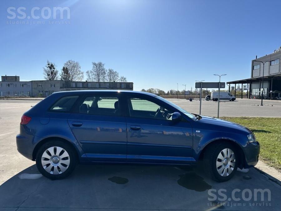 Zils Audi A3 2008 Liepāja, ar dzinēja tilpumu 1.60 L un nobraukumu 46 tūkst. km par 6900 €, foto 10 vietnē AUTOMOTO.COM.LV