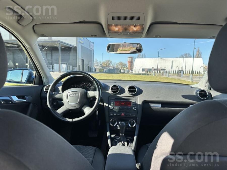 Zils Audi A3 2008 Liepāja, ar dzinēja tilpumu 1.60 L un nobraukumu 46 tūkst. km par 6900 €, foto 19 vietnē AUTOMOTO.COM.LV