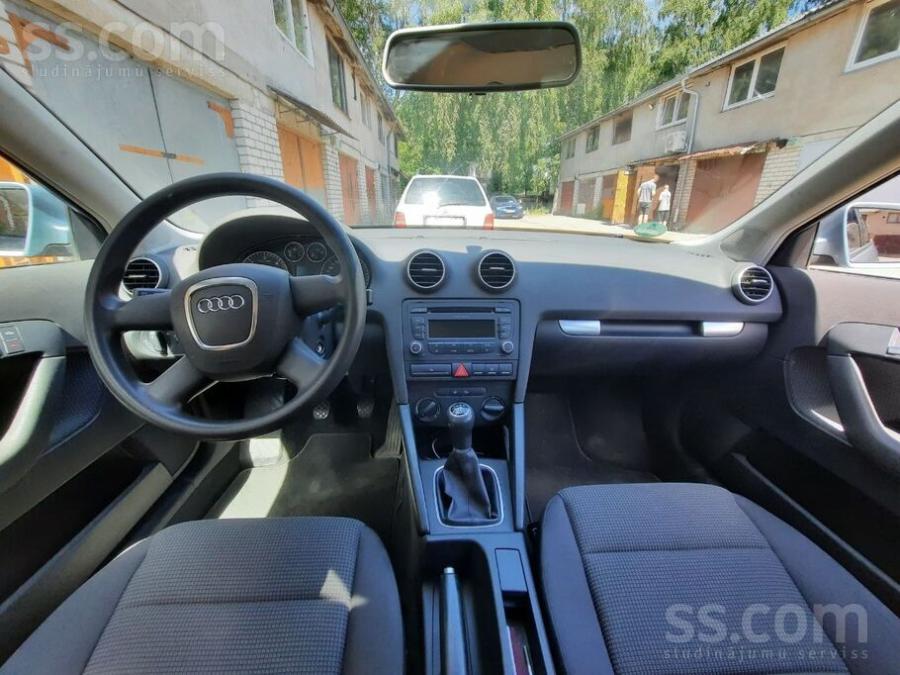 Zils Audi A3 2008 Rīga, ar dzinēja tilpumu 1.90 L un nobraukumu 215 tūkst. km par 2800 €, foto 6 vietnē AUTOMOTO.COM.LV