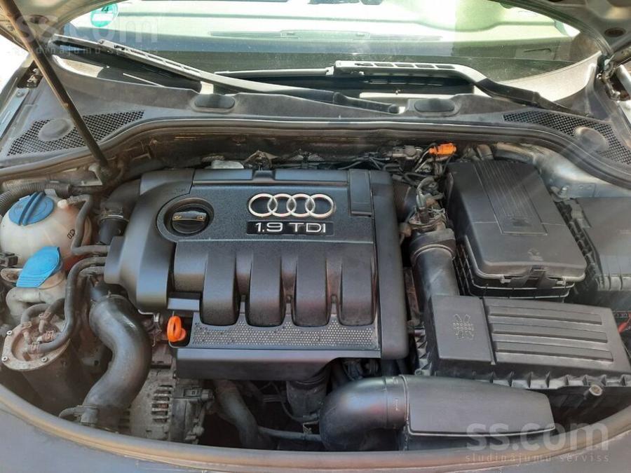 Zils Audi A3 2008 Rīga, ar dzinēja tilpumu 1.90 L un nobraukumu 215 tūkst. km par 2800 €, foto 10 vietnē AUTOMOTO.COM.LV
