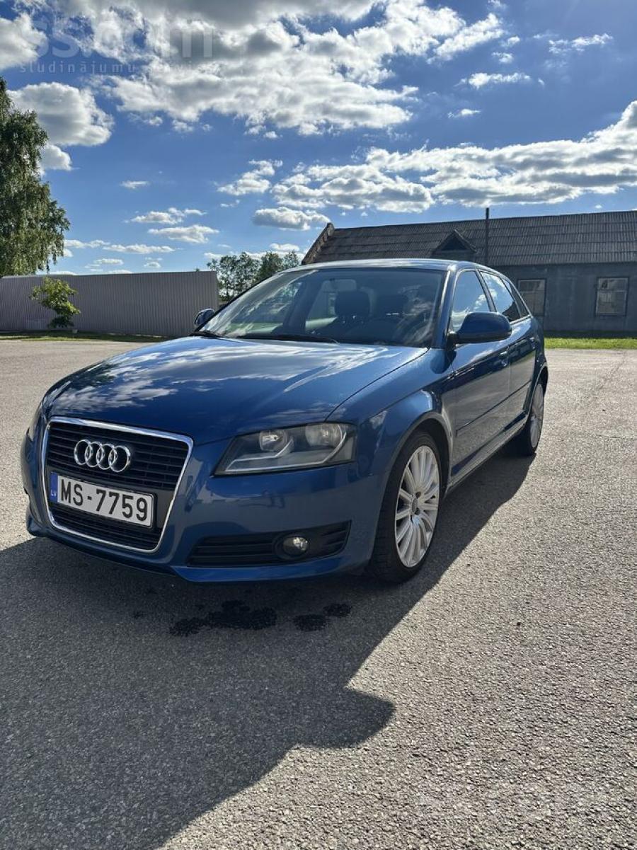 Zils Audi A3 2008 Preiļi, ar dzinēja tilpumu 1.90 L un nobraukumu 257 tūkst. km par 3200 €, foto 1 vietnē AUTOMOTO.COM.LV