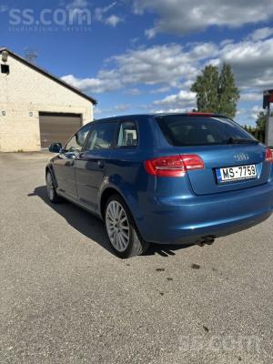 Zils Audi A3 2008 Preiļi, ar dzinēja tilpumu 1.90 L un nobraukumu 257 tūkst. km par 3200 €, foto 6 vietnē AUTOMOTO.COM.LV