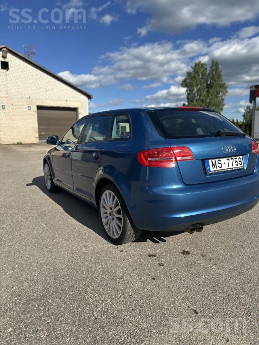 Zils Audi A3 2008 Preiļi, ar dzinēja tilpumu 1.90 L un nobraukumu 257 tūkst. km par 3200 €, foto 6 vietnē AUTOMOTO.COM.LV