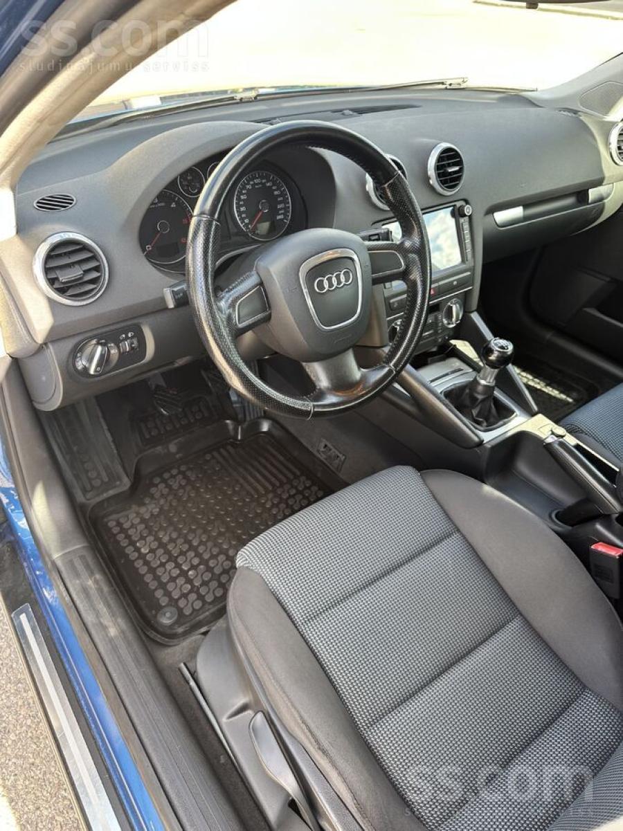 Zils Audi A3 2008 Preiļi, ar dzinēja tilpumu 1.90 L un nobraukumu 257 tūkst. km par 3200 €, foto 7 vietnē AUTOMOTO.COM.LV