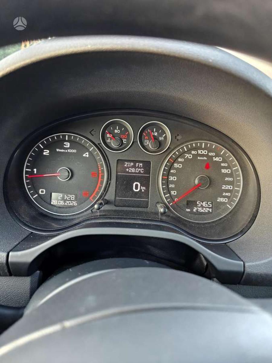 Zils Audi A3 2008 Kauņa, ar dzinēja tilpumu 1.97 L un nobraukumu 276 tūkst. km par 4500 €, foto 12 vietnē AUTOMOTO.COM.LV