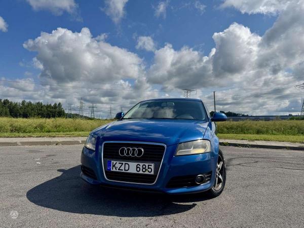 Blue Audi A3 2008 in Panevezys, with an engine capacity of 1.90 L and mileage of 340 thousand km for 1999 €, photo 1 on AUTOMOTO.COM.LV