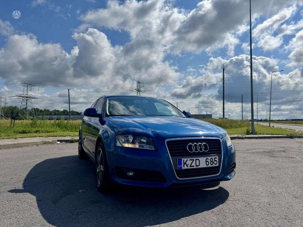 Blue Audi A3 2008 in Panevezys, with an engine capacity of 1.90 L and mileage of 340 thousand km for 1999 €, photo 3 on AUTOMOTO.COM.LV
