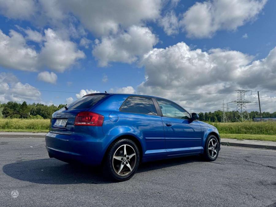 Zils Audi A3 2008 Panevēža, ar dzinēja tilpumu 1.90 L un nobraukumu 340 tūkst. km par 1999 €, foto 6 vietnē AUTOMOTO.COM.LV