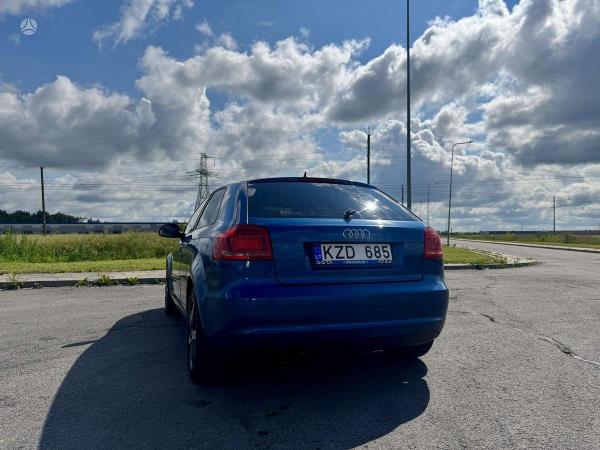 Blue Audi A3 2008 in Panevezys, with an engine capacity of 1.90 L and mileage of 340 thousand km for 1999 €, photo 7 on AUTOMOTO.COM.LV