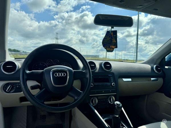Blue Audi A3 2008 in Panevezys, with an engine capacity of 1.90 L and mileage of 340 thousand km for 1999 €, photo 9 on AUTOMOTO.COM.LV