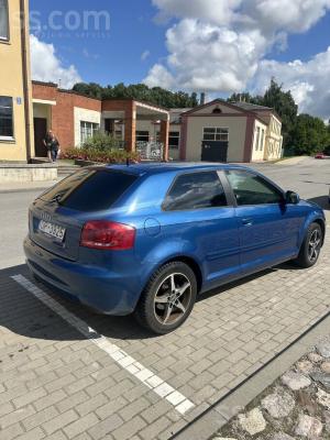 Blue Audi A3 2008 in Bauska, with an engine capacity of 1.90 L and mileage of 341 thousand km for 2950 €, photo 4 on AUTOMOTO.COM.LV