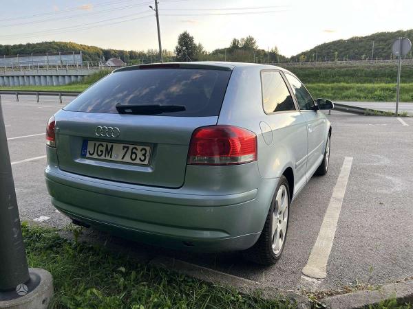Blue Audi A3 2008 in Kaunas, with an engine capacity of 1.97 L and mileage of 307 thousand km for 2200 €, photo 4 on AUTOMOTO.COM.LV