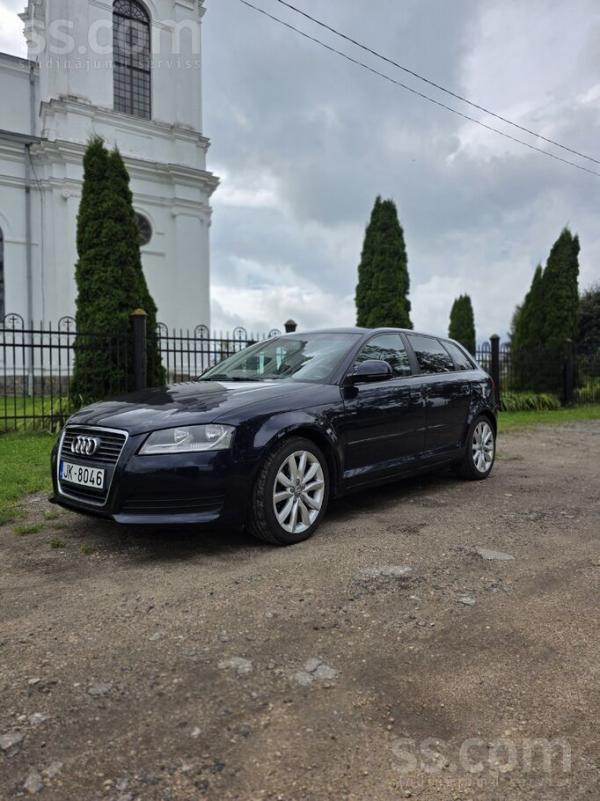 Audi A3 2008 Ludza vietnÄ Zils Audi A3 2008 Ludza, ar dzinÄja tilpumu 1.90 L un nobraukumu 317 tÅ«kst. km par 4100 ā¬, foto 1 vietnÄ AUTOMOTO.COM.LV