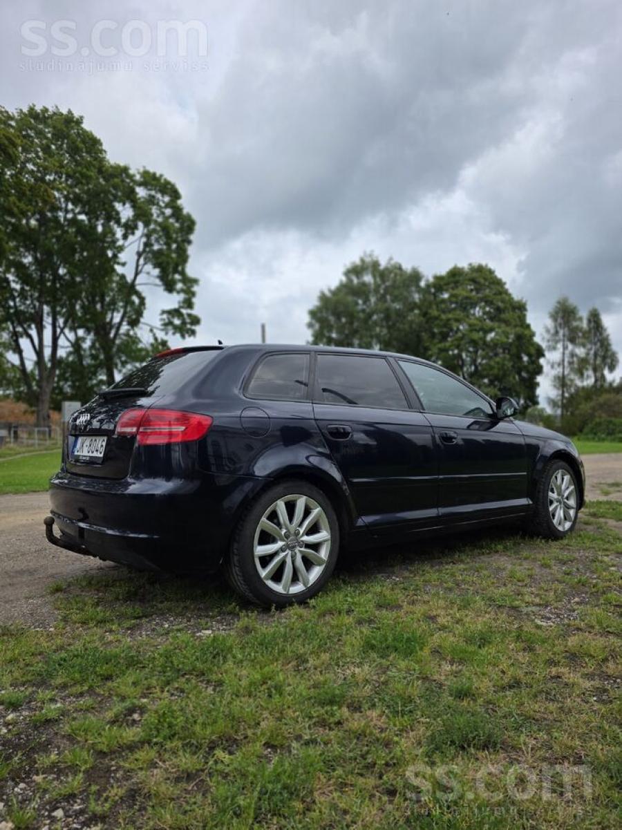 Zils Audi A3 2008 Ludza, ar dzinēja tilpumu 1.90 L un nobraukumu 317 tūkst. km par 4100 €, foto 4 vietnē AUTOMOTO.COM.LV