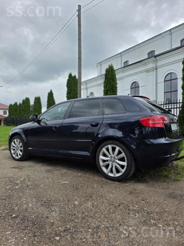 Audi A3 2008 Ludza vietnÄ Zils Audi A3 2008 Ludza, ar dzinÄja tilpumu 1.90 L un nobraukumu 317 tÅ«kst. km par 4100 ā¬, foto 5 vietnÄ AUTOMOTO.COM.LV