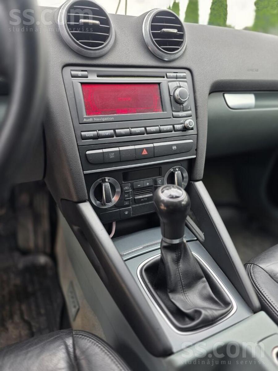 Zils Audi A3 2008 Ludza, ar dzinēja tilpumu 1.90 L un nobraukumu 317 tūkst. km par 4100 €, foto 7 vietnē AUTOMOTO.COM.LV