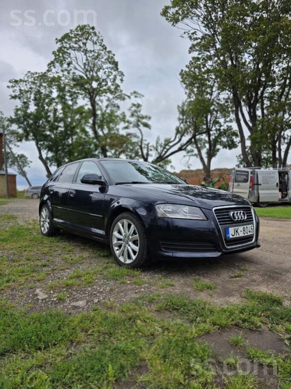 Blue Audi A3 2008 in Riga, with an engine capacity of 1.90 L and mileage of 319 thousand km for 3900 €, photo 3 on AUTOMOTO.COM.LV