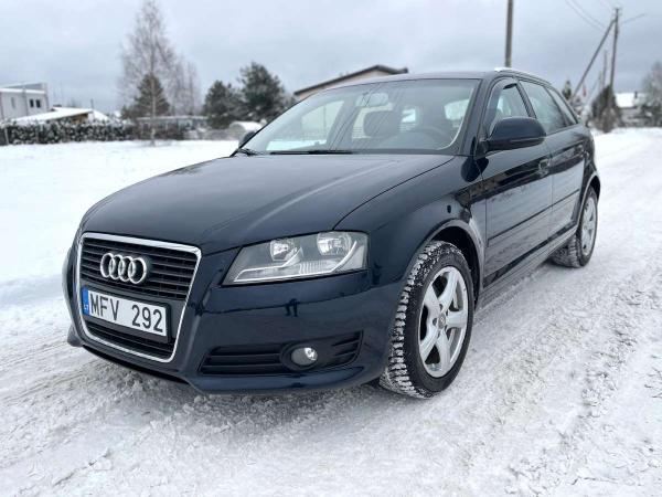 Zils Audi A3 2009 Viļņa, ar dzinēja tilpumu 1.39 L un nobraukumu 198 tūkst. km par 4450 €, foto 1 vietnē AUTOMOTO.COM.LV